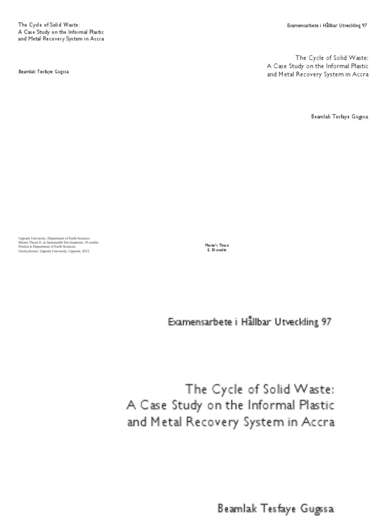 2 Theory | PDF | Waste Management | Recycling