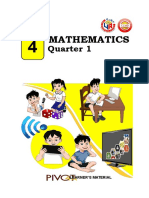 MATH Grade 4 Quarter 1 Module 1 FINAL | PDF | Learning | Numbers