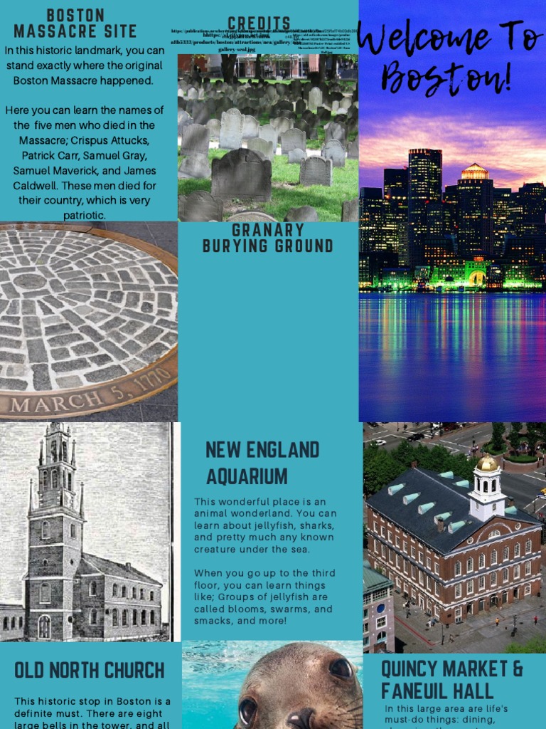 Boston Brochure | PDF | Boston | American Revolution