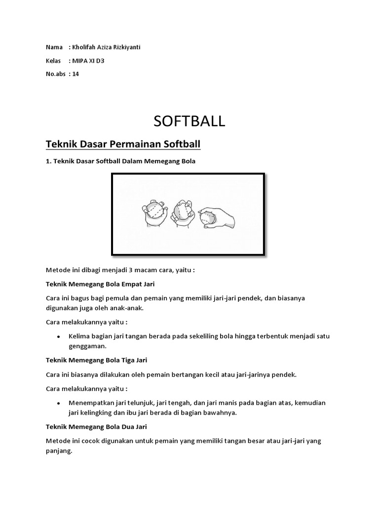 Softball | PDF