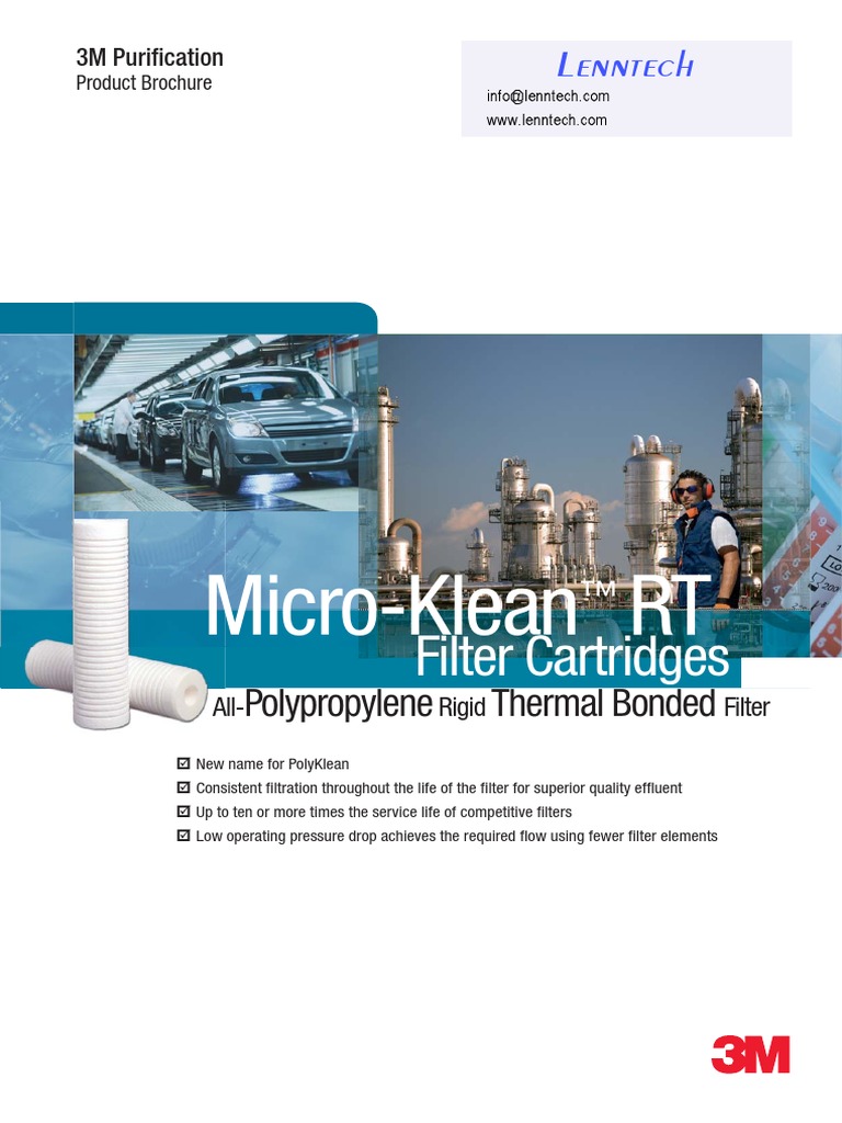 Micro Klean RT Series Filtro Actual | PDF | Filtration | Water Purification