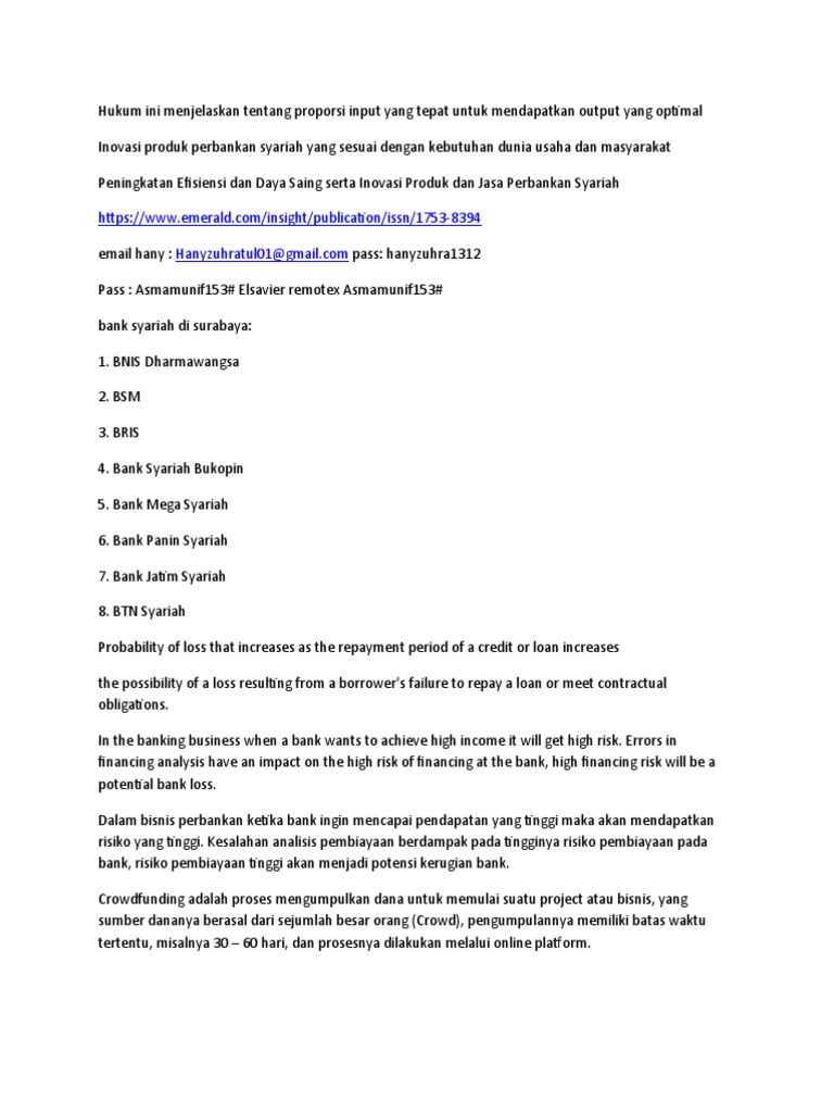 Hukum Ini Menjelaskan Tentang Proporsi Input Yang Tepat Untuk ...