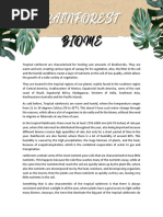 Layers of The Rainforest: Emergent | PDF