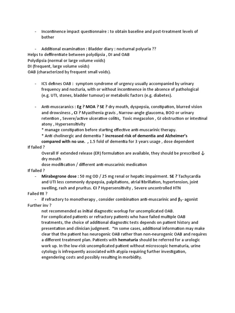 Incontinence Impact Questionnaire | PDF | Urinary Incontinence ...