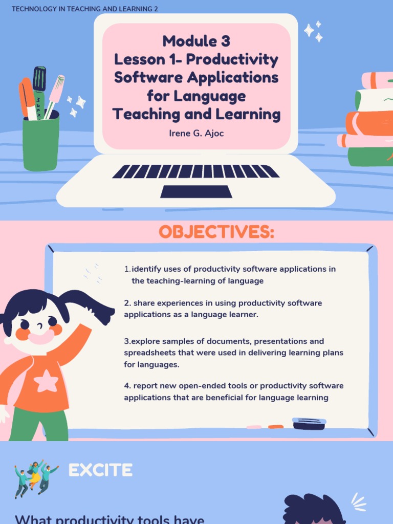 Module 3 - Using Open-Ended Tools in Facilitating Language Learning ...