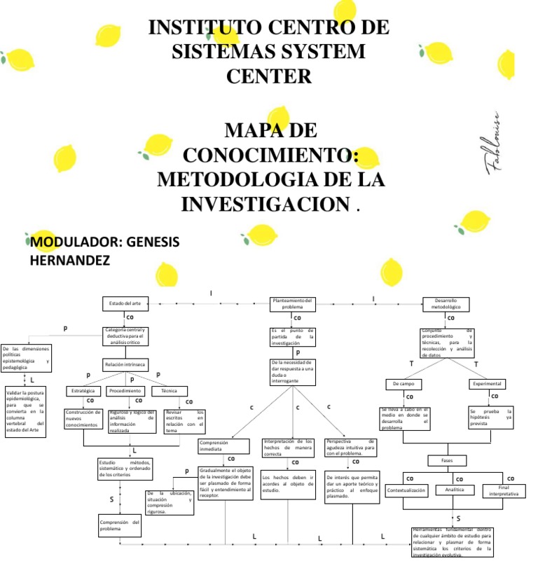 Mapa de Conocimiento 7676 | PDF | Metodología | Conocimiento