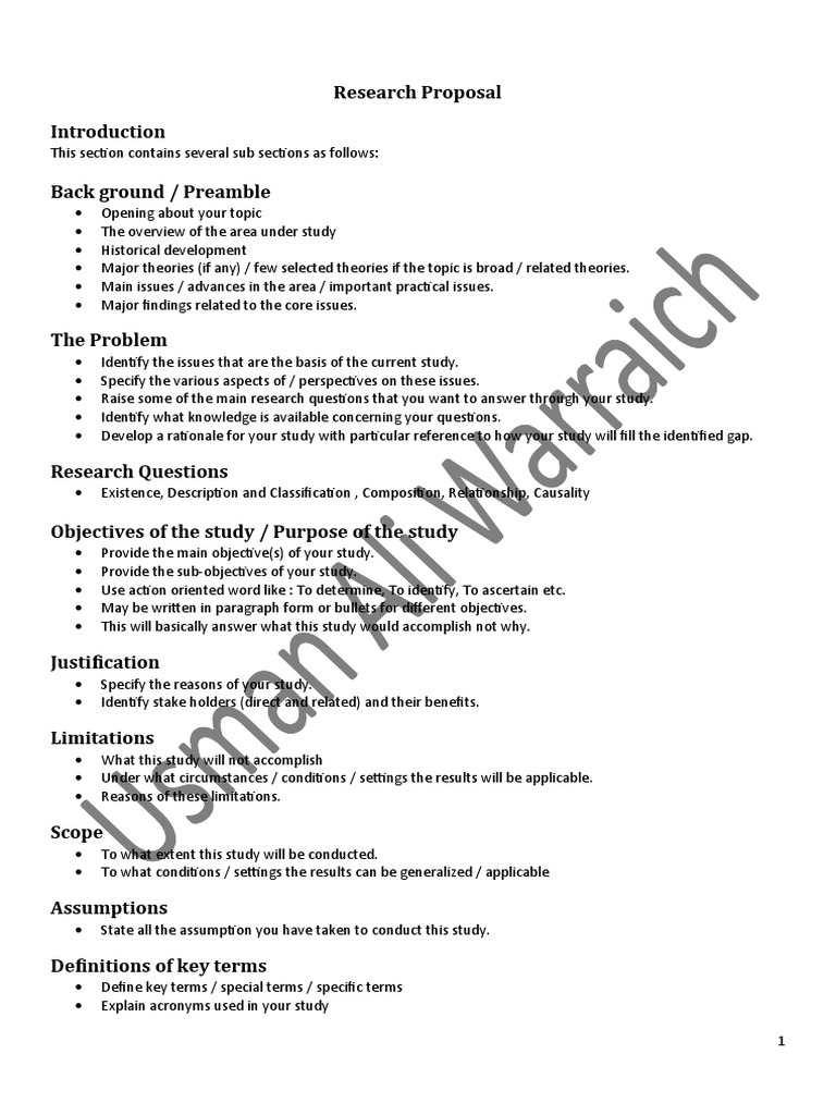 Szabist Research Proposal | PDF | Statistics | Methodology