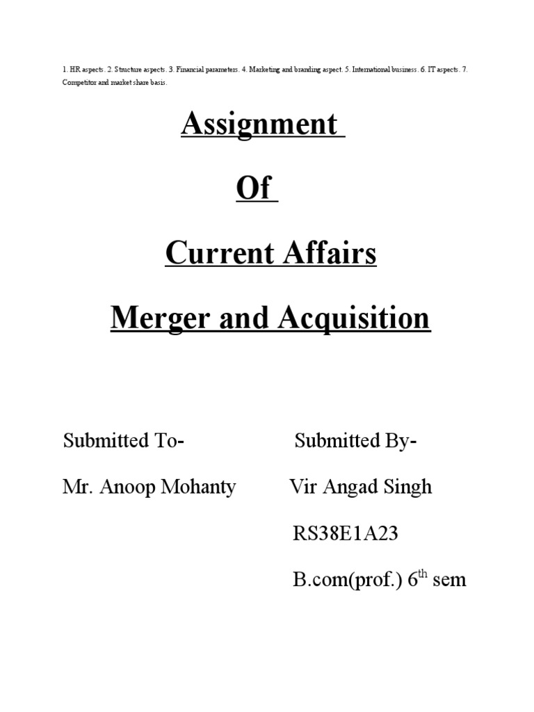 Merger Ril & RPL | PDF | Mergers And Acquisitions | Corporations