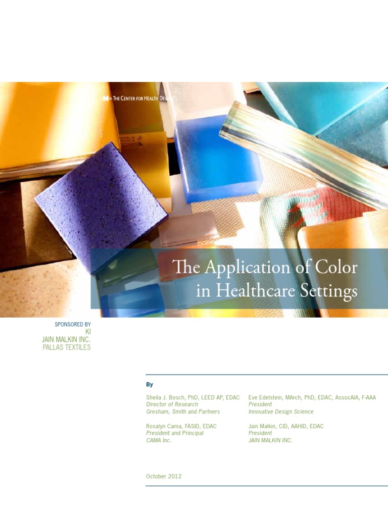 The Application of Colour in Healthcare Settings | PDF | Color | Health ...