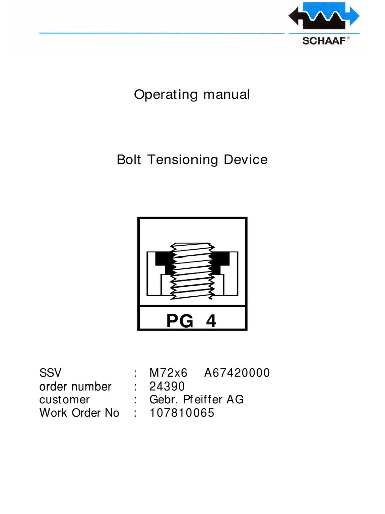 01 Bolt Tightening Tool | PDF | Piston | Nut (Hardware)