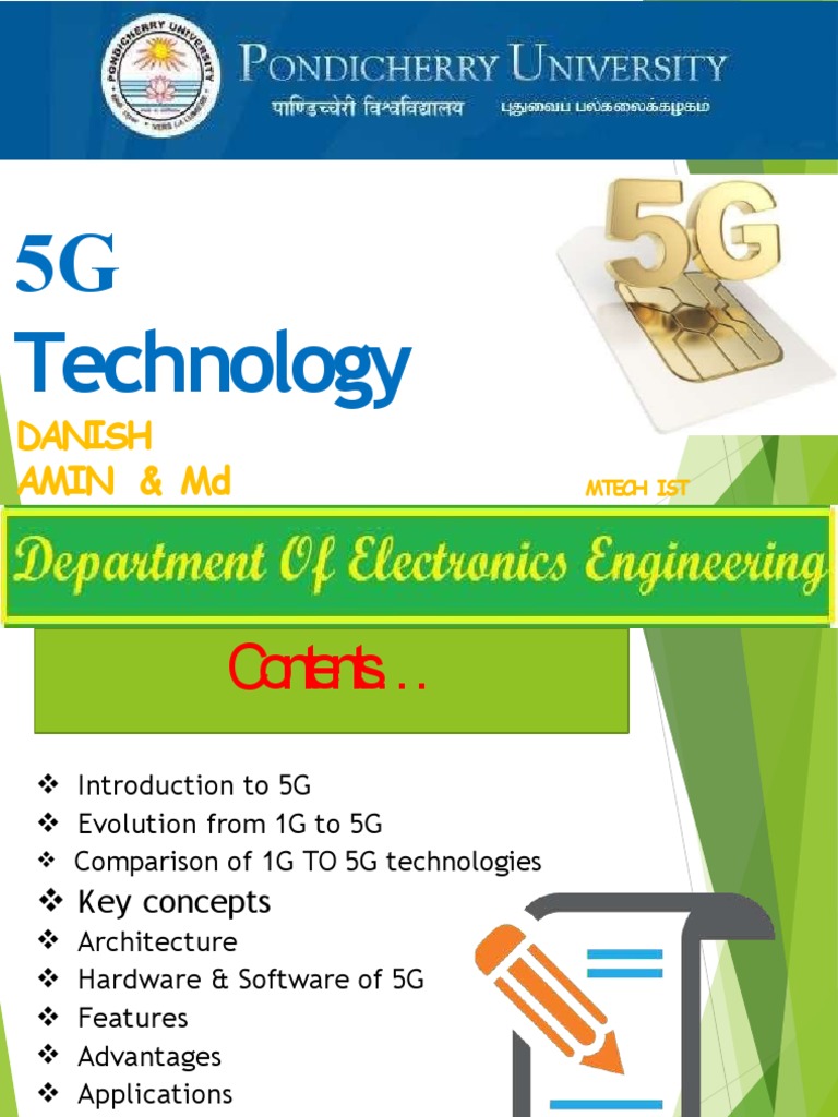 Overview of 5G Technology | PDF | Computer Network | 4 G