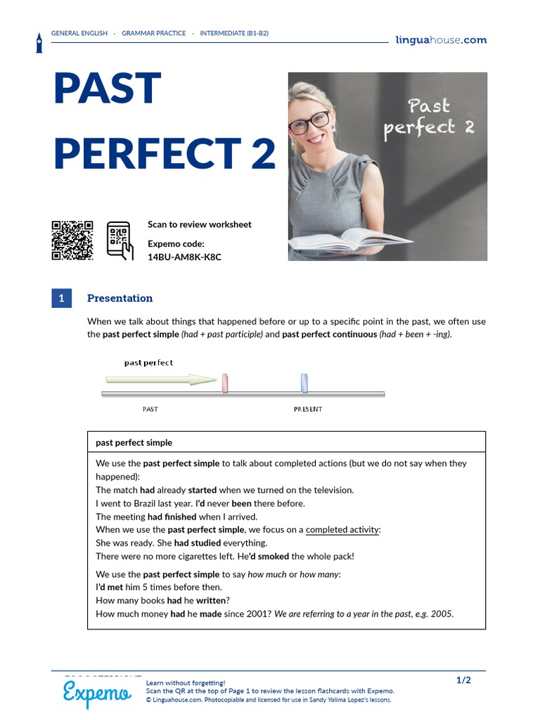 Past Perfect 2 British English Student Ver2 | PDF