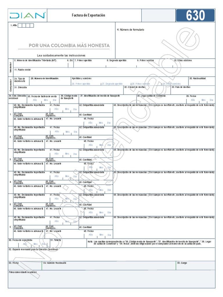 Formulario 630 2021 Unlocked | PDF | Arancel | aduana