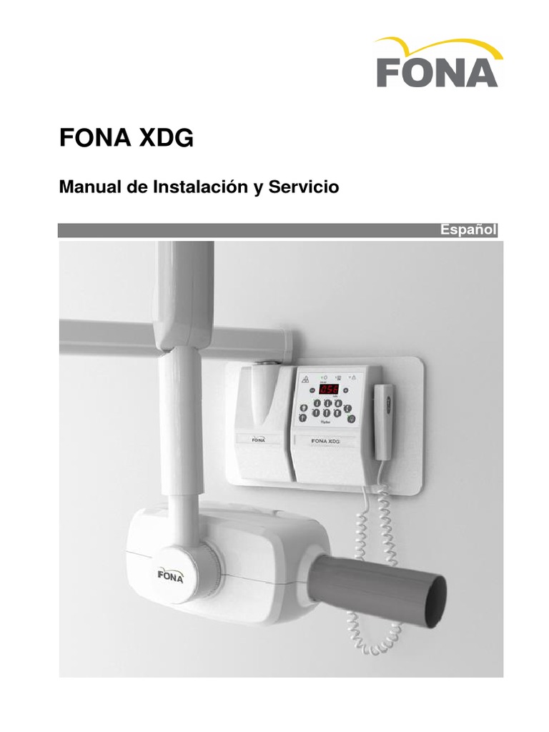 FONA XDG Manual de Instalación y Servicio ES | PDF | Arandela (Hardware) | Tornillo