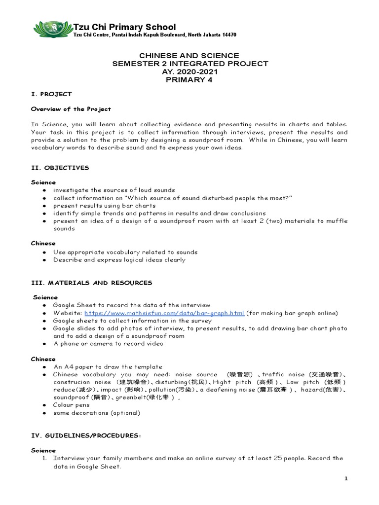 P4 Term 4 Project Letter | Download Free PDF | Science | Cognition