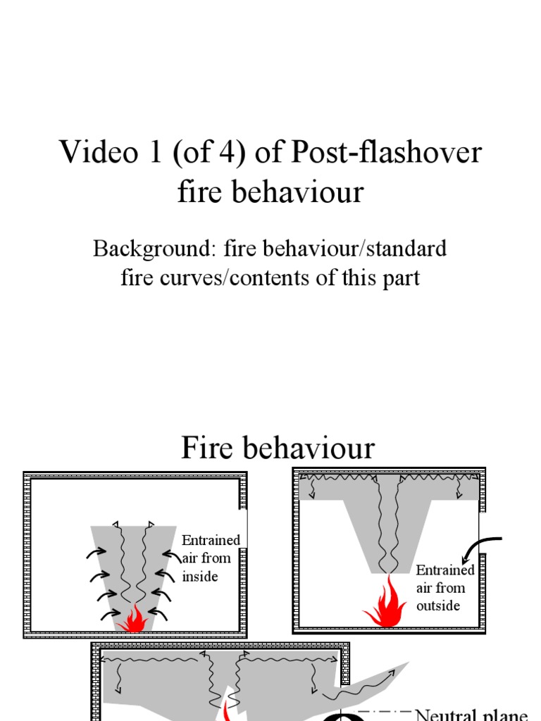 Understanding Post-Flashover Fire Behavior Through Analysis of Standard and Parametric Fire ...