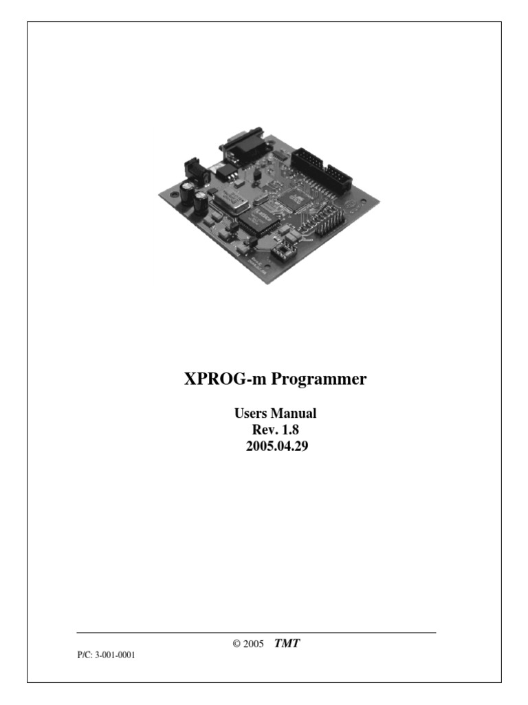 XPROG-m Users Manual | PDF | Information And Communications Technology ...