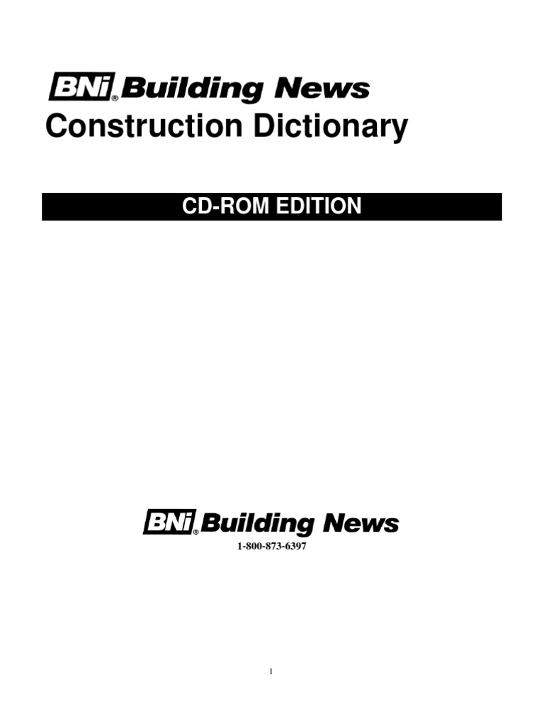 Construction Dictionary Dict2003 | PDF | Adhesive | Poly(Methyl ...
