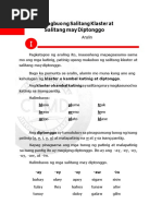10 Halimbawa NG Diptonggo | PDF