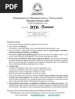 4748 Functional Skills Mathematics l2 Sample 2 Calculator Paper v1 1 ...