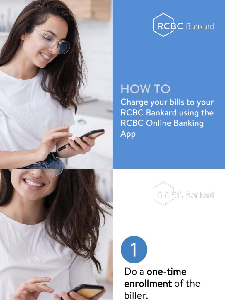 Pay Bills with RCBC Bankard Online | PDF