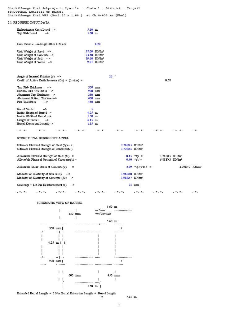 ST Design | PDF | Young's Modulus | Structural Engineering