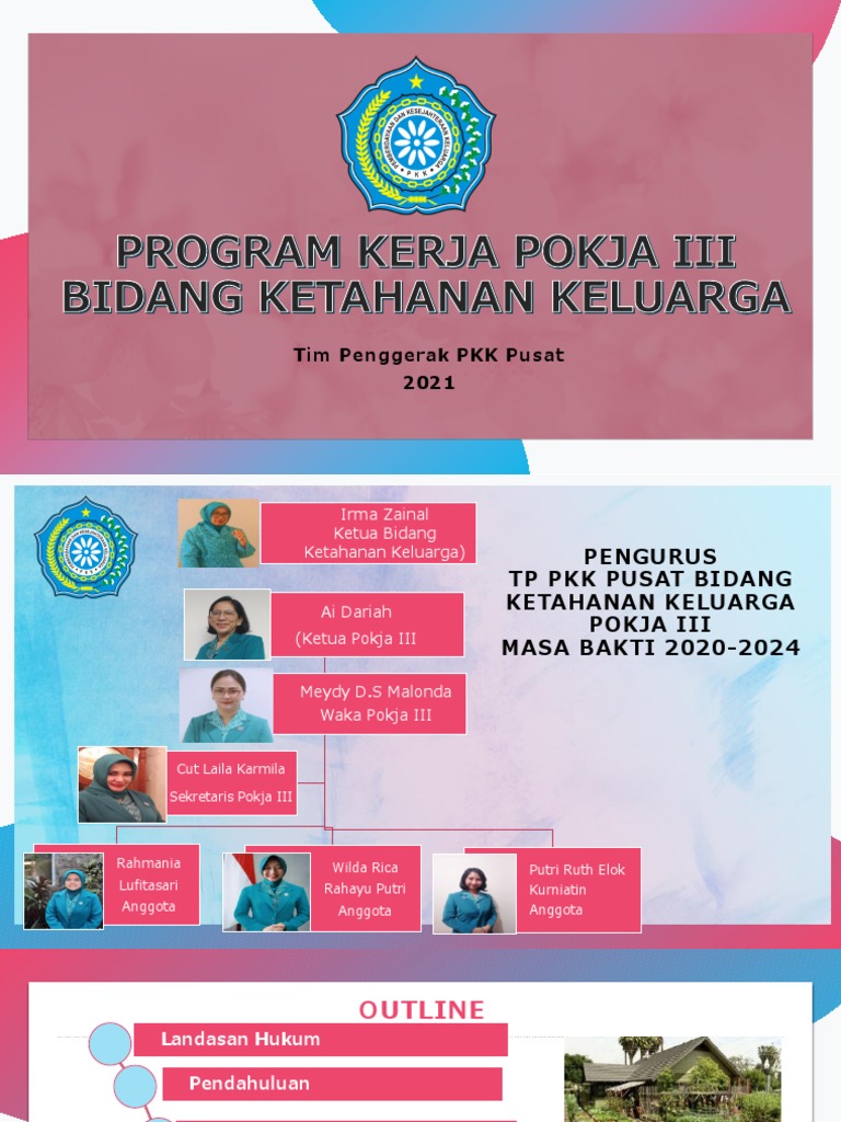 PROGRAM KERJA POKJA III - Edit 20.55 | PDF | Karier & Perkembangan ...
