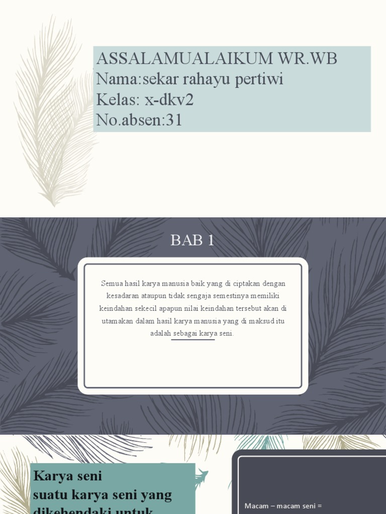 Contoh Ppt Nirmana Pdf