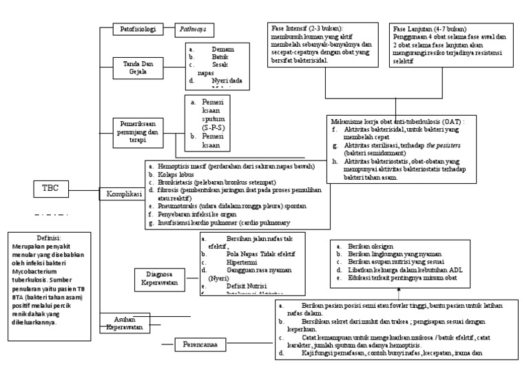 Konsep Map TBC | PDF
