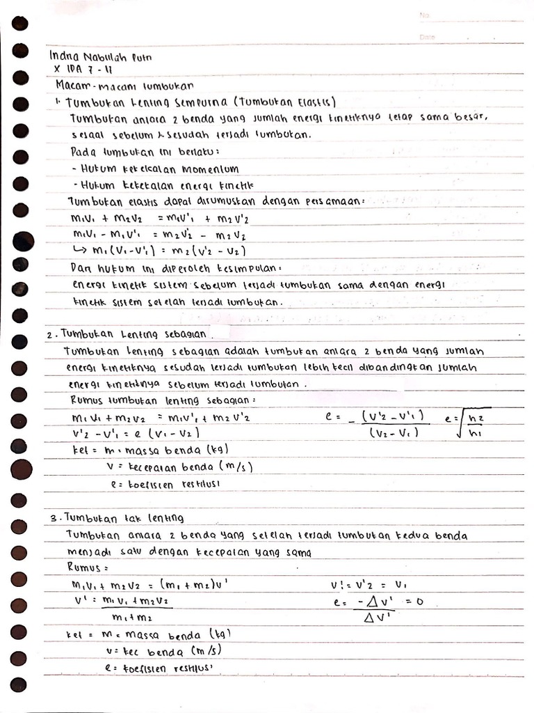 Macam Macam Tumbukan | PDF