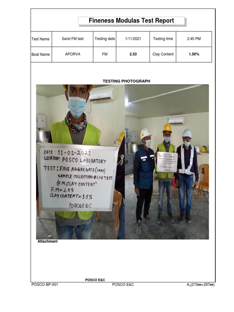 FM Test Photo | PDF