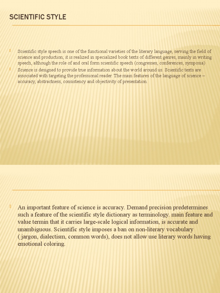 Informational Style | PDF | Word | Noun