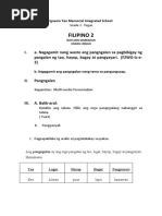 FILIPINO MELCs Grade 2 PDF | PDF