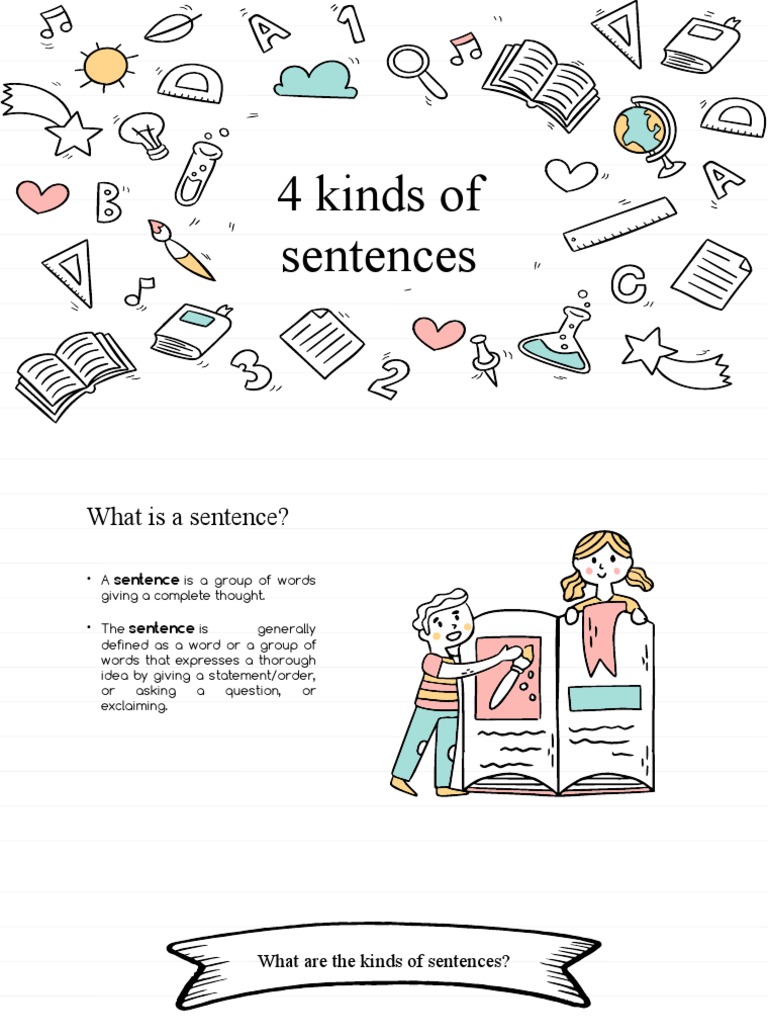 Caterpillar Presentation (Kinds of Sentences) | PDF | Question | Sentence (Linguistics)