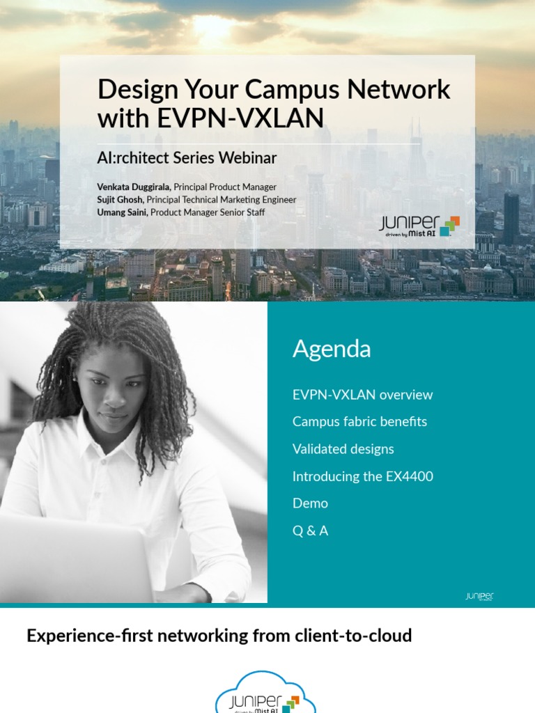Design Your Campus Network With EVPN-VXLAN | PDF | Gateway ...