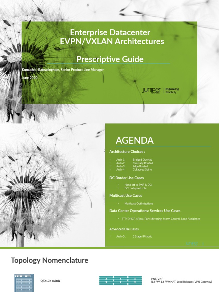 Enterprise Data Center EVPN-VXLAN Architecture | PDF | Router ...