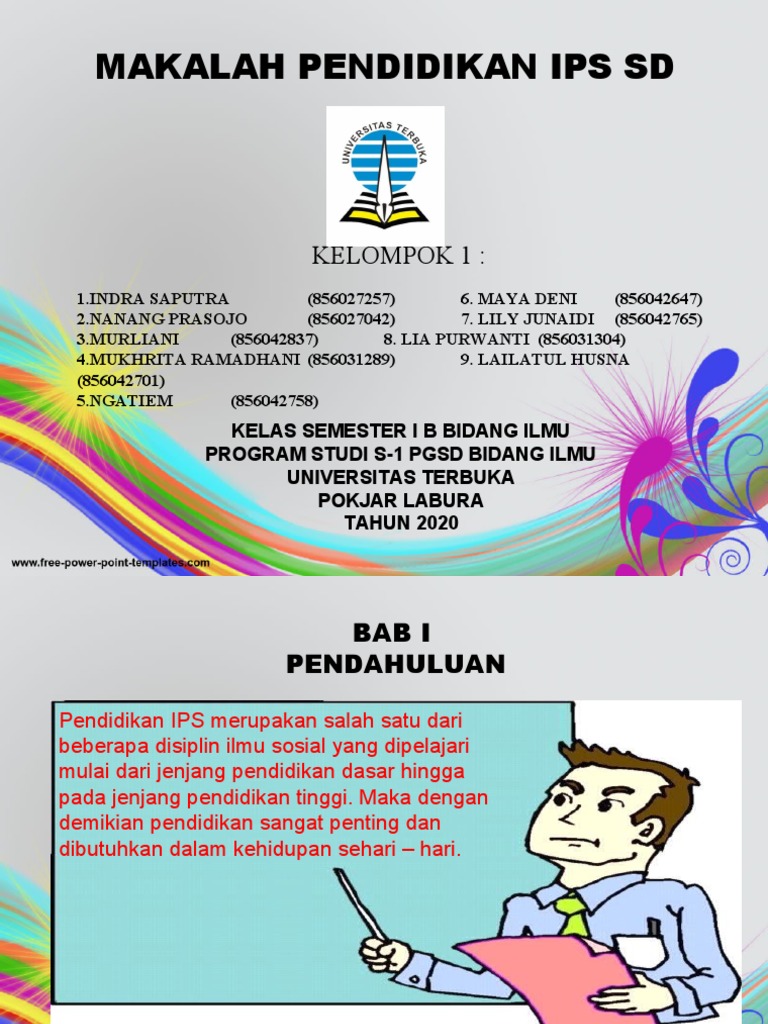 Tugas Mata Kuliah Pendidikan IPS Di SD | PDF