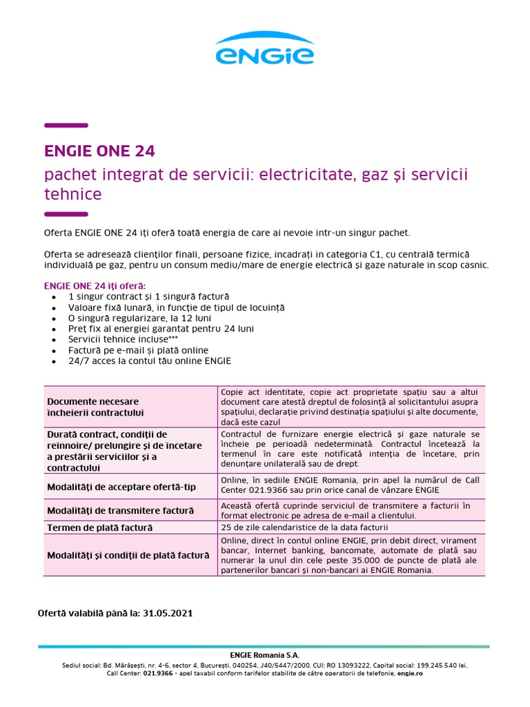 Engie One 24 | PDF
