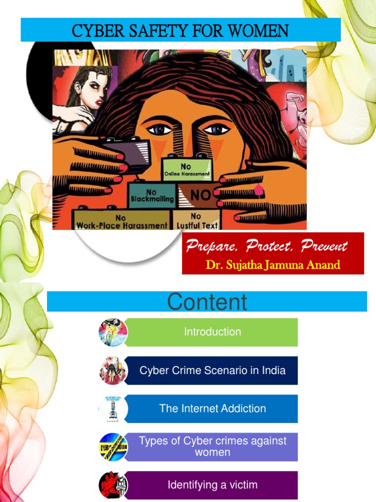 Women - Cyber Safety | PDF | Cybercrime | Victimisation