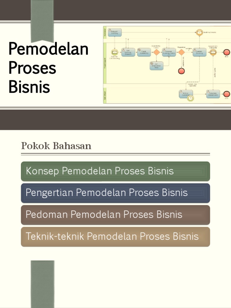 Pertemuan 3 Konsep Pemodelan Proses Bisnis | PDF | Conceptual Model ...