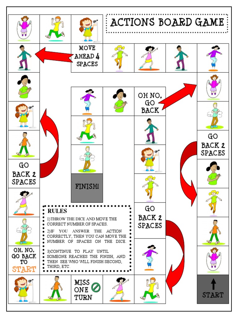 ACTIONS Board Game | PDF