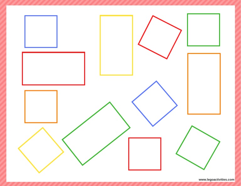 Learning With LEGO DUPLO Shapes and Colors | PDF