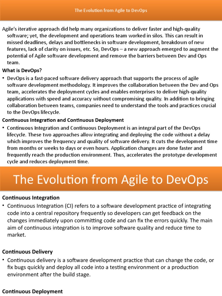 Aws Devops Devops Best Practices Pdf Agile Software Development Software Development