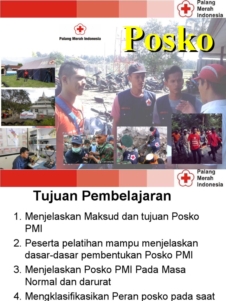 Posko Pmi | PDF