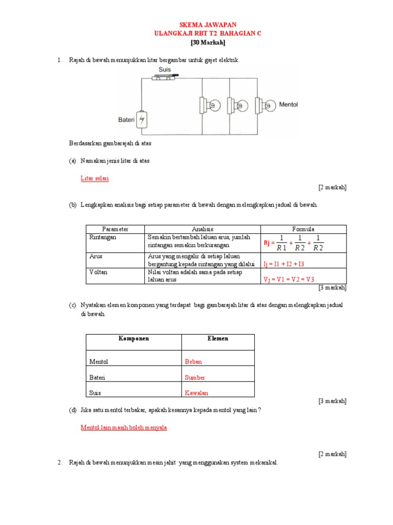 SKEMA Ulangkaji T2 BHGN C | PDF