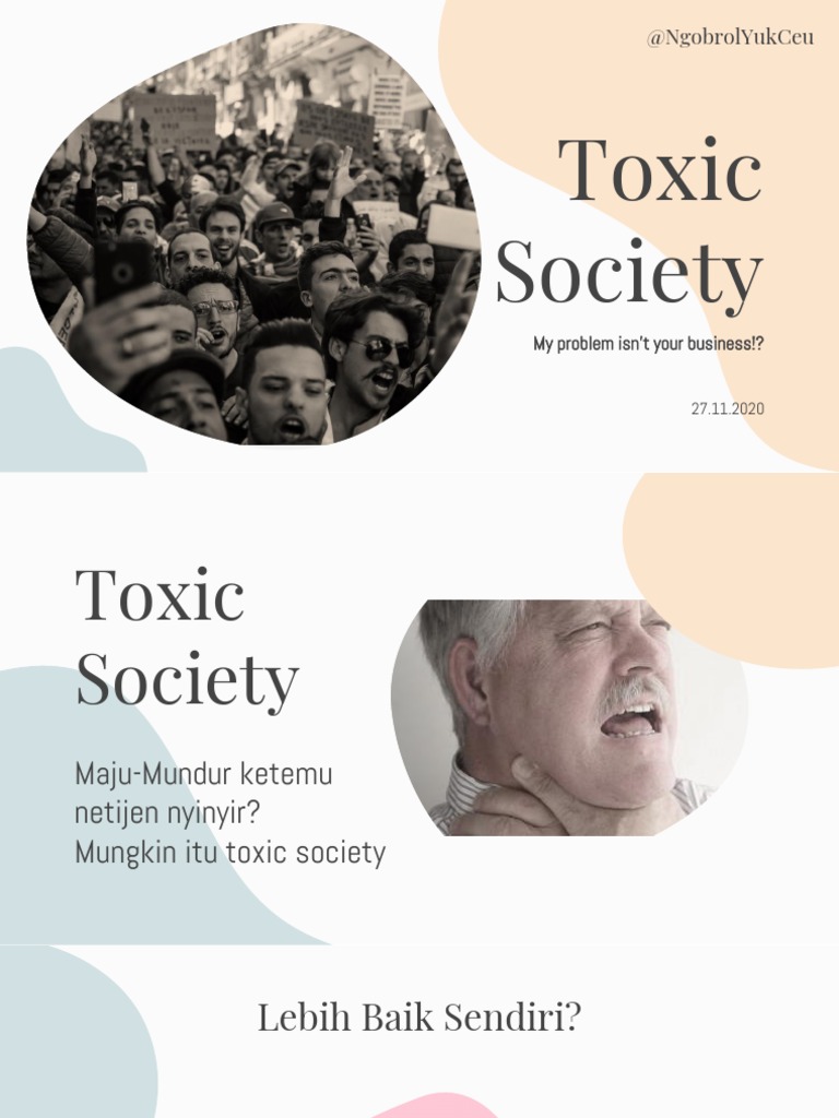 Toxic Society | PDF