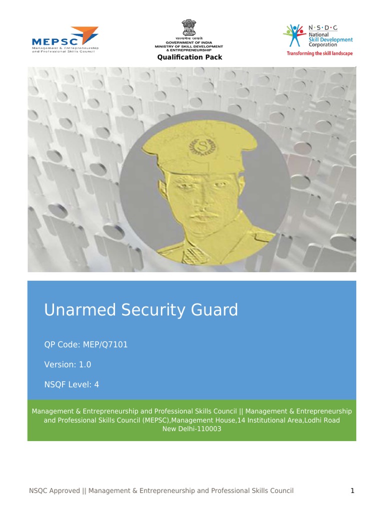 MEP Q7101 v1.0 | PDF | Security Guard | Access Control