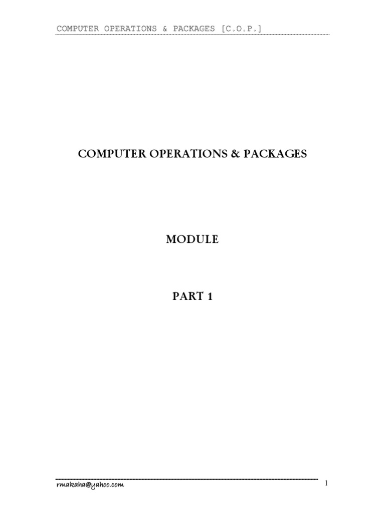 Computer | PDF | Printer (Computing) | Computer Data Storage