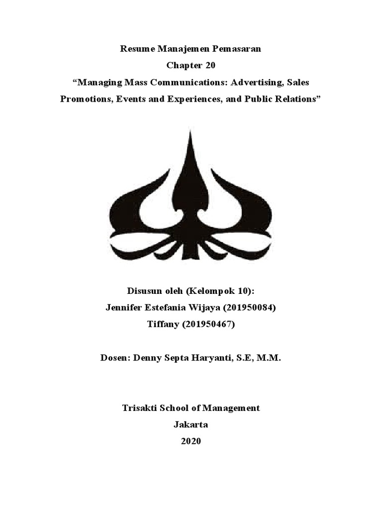 Rangkuman Chapter 20 | PDF