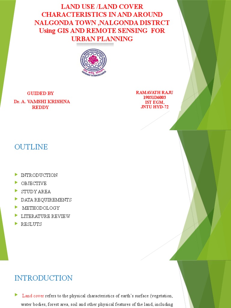 Assessment of Land Use and Land Cover Changes PPT 21 | PDF | Geographic ...